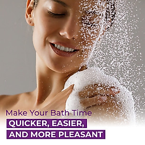 Blue Canyon Vector White Shower Head (SH001), Polished, Wall Mounted, Round, 1.5 meters Hose, 1 Jet