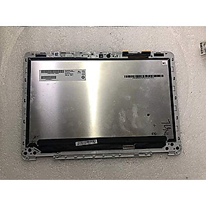 JYLTK New Genuine 12.5" FHD (1920x1080) LCD Screen LED Display + Touch Digitizer + Bezel Frame Assembly for Asus Chromebook Flip c302 C302CA