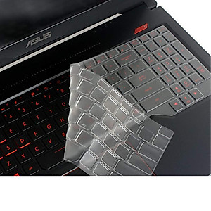 15.6 Inch Laptop Keyboard Cover Protector Compatible for Asus TUF Gaming FX505 Fx505ge FX505G Fx505dy FX 505 GD GM FX505GM FX505GD 15.6,TPU