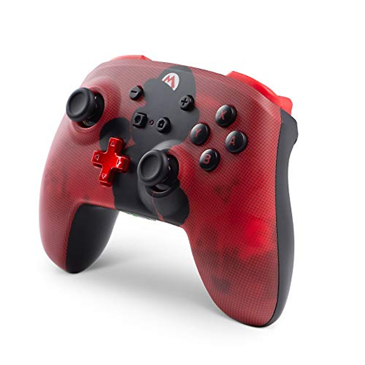 PowerA Enhanced Wireless Controller for Nintendo Switch - Mario Silhouette