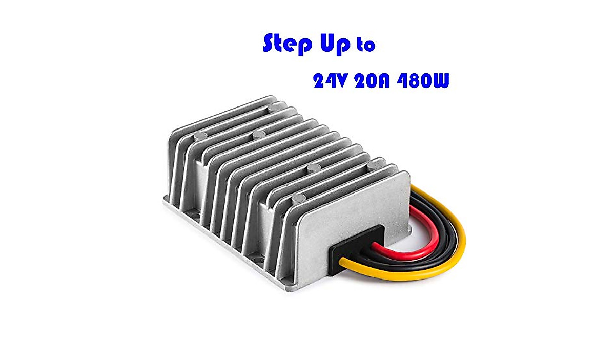 MGGi Waterproof 12V to 24V Converter - 20A Power Booster