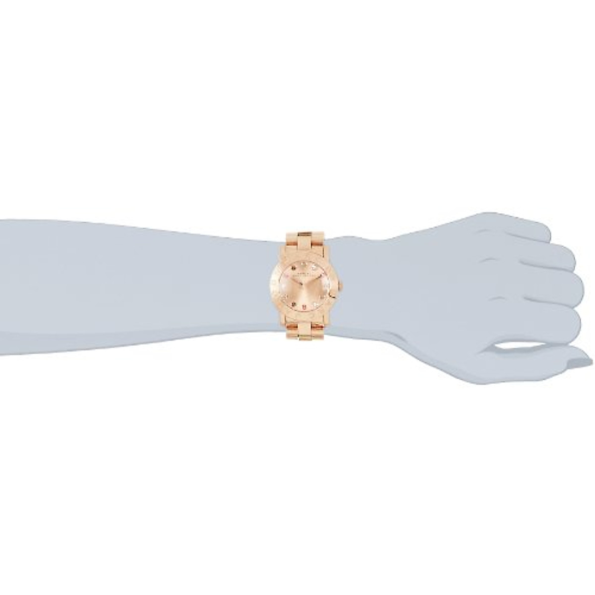Marc by Marc Jacobs Women's MBM3142 Amy Rose Gold Watch