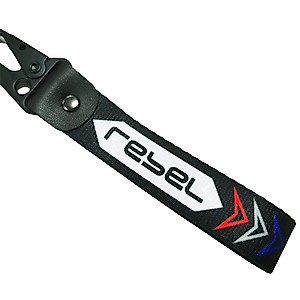 Motorcycle Metal Key Chain Key Ring Tag Label Compatible with Rebel 250 300 450 500