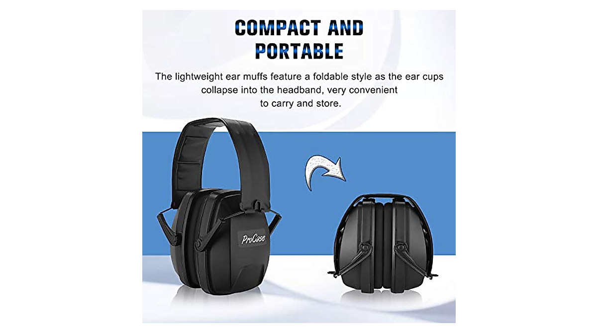 ProCase Noise Reduction Ear Muffs | Superior Hearing Protection