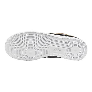 Nike Womens WMNS Air Force 1 '07 ESS DD1523 001 Black/Gold - Size 7.5W