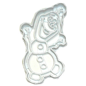 INSPIRED BY OLAF FRIENDLIEST SNOWMAN FROZEN THEME MOVIE CHARACTER COOKIE CUTTER MADE IN USA PR2647