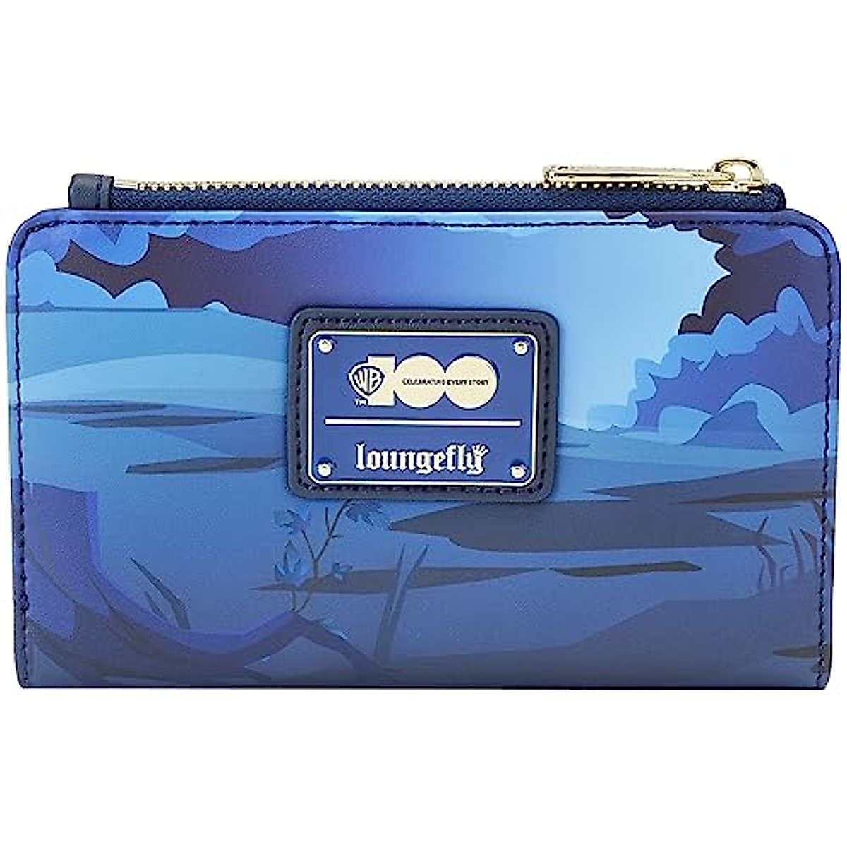 Warner Bros 100th Anniversary Looney Tunes Scooby-Doo Mash-Up Flap Wallet