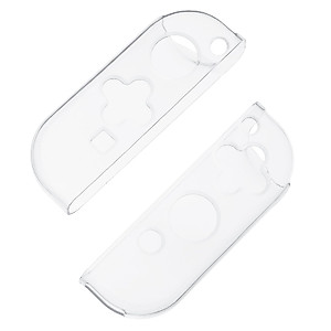 Soft Replacement Shell Case for Nintendo Switch Joy-Con, Clear TPU Protective Cover Case Compatible with NS Joy Cons Handheld Controller