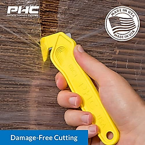 Pacific Handy Cutter EBC1 Concealed Safety Cutter, Safe and Efficient Cutting for Shrink Wrap, Stretch Wrap, Cardboard, Tape, Plastic Straps, and much more