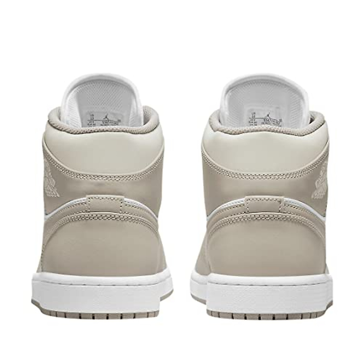 Nike Men's Air Jordan 1 Mid Shoes, College Grey/Light Bone-white, 8.5