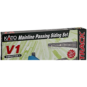 Kato USA Model Train Products V1 UNITRACK Mainline Passing Siding Set