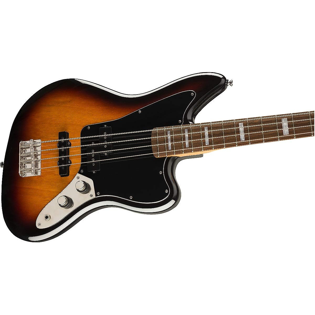 Squier Classic Vibe Jaguar Bass, 3-Color Sunburst, Laurel Fingerboard