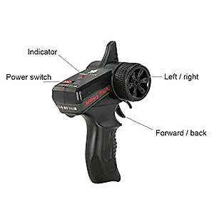 The perseids RC Rock Crawler WPL C24 RTR 1/16 Pickup Trucks Blue with LED Lights 2.4Ghz 4x4 Off-Road RC Semi Trucks All Terrain Car, RC Crawler Remote Control Truck for Boys and Adults