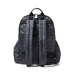 Baggallini On The Go Laptop Backpack Midnight Blossom Print One Size
