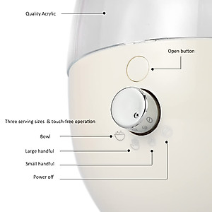 Smartang 12"Large Automatic Candy Dispenser Machine Countertop,Vintage Motion Activated Candy Dispenser Touch Free,3 Distribution Options Desktop Auto Candy Dispenser for Office Desk,Home,Bar,Party