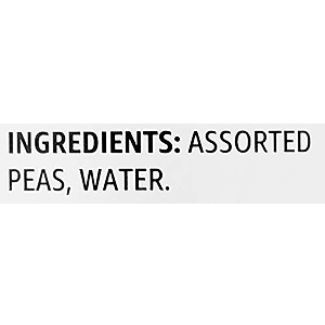 Amazon Brand - Happy Belly Sweet Peas, No Salt Added, 15 Ounce