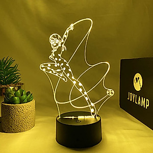 JoyLamp Ladybug from Miraculous - Official JoyLamp x Miraculous Collection - 16 Colors + Remote Control - Miraculous 3D Lamp