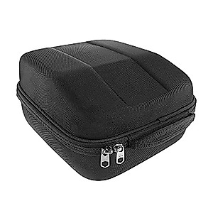 Geekria Shield Headphones Case for Large Sized Over-Ear Headphones, Replacement Hard Shell Travel Carrying Bag with Cable Storage, Compatible with Denon AH-D9200, Sony MDR-Z1R Headsets (Black)