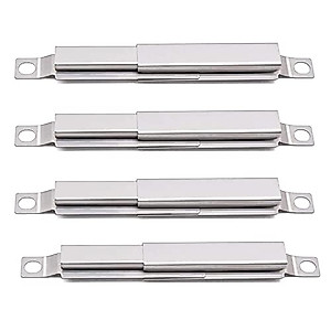 WALBZS Replacement Adjustable Crossover Channel/Tubes 5.5 up to 8.5 Inch for Nexgrill 720-0830h and Charbroil 463344116, 463241113, 463449914, 463436215, 463244011, Thermos 461442114 (4 Pcs)