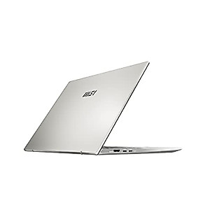 MSI Prestige 14 H Laptop: Intel Core i9-13900H, GeForce RTX 2050, 14" FHD+ Display, 32GB DDR5, 1TB NVMe SSD, WiFi 6E, Thunderbolt 4, Win 11 Home: Urban Silver B13UCX-601US