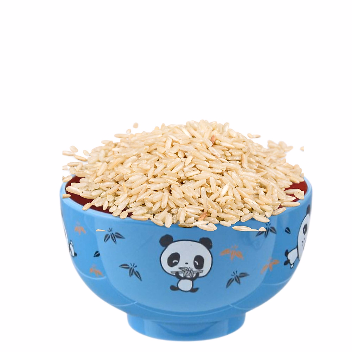 Needzo Small Blue Panda Appetizer Bowl Set, Japanese Dishes for Rice, Ramen, Soup, 3.75 x 2.75 Inches, Set of 2