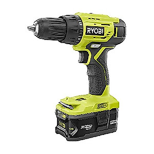 Ryobi P1818 18-Volt ONE+ Lithium-Ion Cordless 4-Tool Combo Kit with (2) Batteries, 18-Volt Charger, and Bag