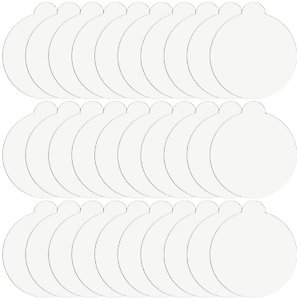 30 Pack 4.3” Replacement Glue Boards for Katchy, Indoor Glue Boards Refill Sticky Cards Compatible with Katchy, for Fenun and Other Models (White)