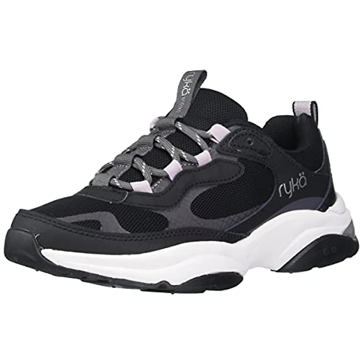Ryka Women's Noriko Walking Shoe Black Exotic 7 M