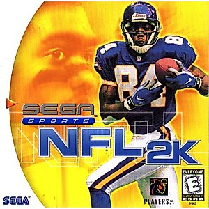 NFL 2K Dreamcast Instruction Booklet (Sega Dreamcast Manual ONLY - NO GAME) Pamphlet - NO GAME INCLUDED