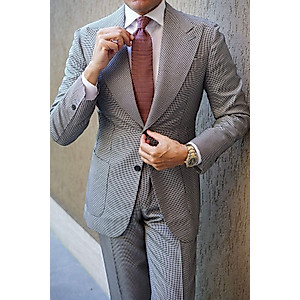 Marrakesh Knitted Tie Orange Marrakesh Knitted Tie