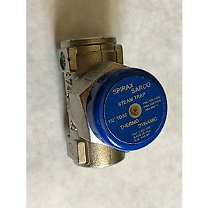 NEW 1/2" TD52 SPIRAX SARCO B.M. 54530C STEAM TRAP COOL BLUE THERMO DYNAMIC,AY