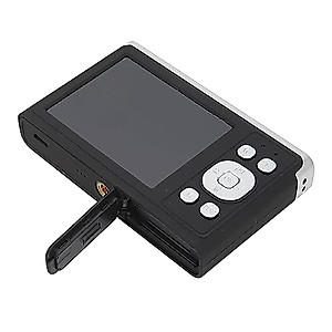 Digital Camera, IPS Digital Camera 2.88in Screen Antishaking 16X Zoom for Outdoor (Black)