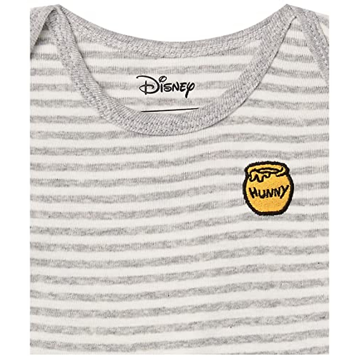 Amazon Essentials Disney | Marvel | Star Wars Unisex Babies' Short-Sleeve Bodysuits, Pack of 6, Winnie the Pooh Oh Bother!, 12 Months