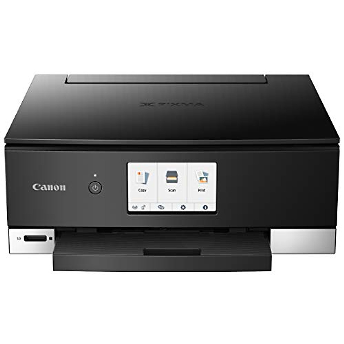 Canon TS8220 Wireless All in One Photo Printer with Scannier and Copier, Mobile Printing, Black, Works with Alexa