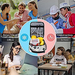 Floral Tree Animal Koala Lunch Bag Tote Bag Lunch Bags For Women/Man'S Lunch Box Insulated Lunch Container