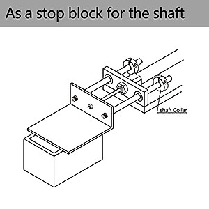 (Pack of 4) Shaft Collar Bore 18mm, Aluminum Alloy One Piece Shaft Collar Clamp Style, 40mm OD, 12mm Thickness, with M5 Set Screws