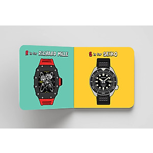 ABCs for the Future Watch Collectors Kids Book: R is for Rolex Alphabet book for Adults and Kids, Fun Watches Children's Book, Timepiece Gift for Parents by Diaper Book Club