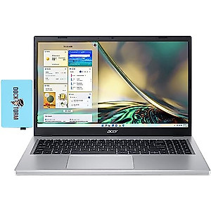 acer Aspire 3 A315 Slim Business Laptop 15.6" Full HD IPS Display (AMD Ryzen 5 7520U 4-Core, 8GB LPDDR5 5500MHz RAM, 1TB PCIe SSD, AMD Radeon, WiFi 6, BT 5.2, Webcam, Win 11 Pro) w/Dockztorm Dock