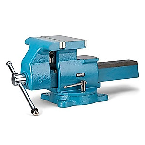 Capri Tools 8 in. Reversible Bench Vise, 8 in. Jaw Width, 8.3 in. & 12.2 in. Jaw Opening
