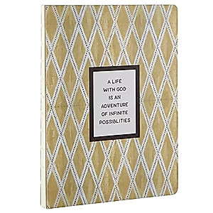 Creative Brands Gifts For Him Office Supplies for Men Hardcover Coptic Bound & Sewn Journal by Faithworks, 6.5 x 8.75-Inch, Adventure