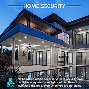 LUXRITE Dusk to Dawn PAR38 LED Bulb, 90W Equivalent, Automatic On Off Sensor, 5000K Bright White, 1250 Lumens, Wet Rated, Outdoor Security Spotlight, UL Listed, E26 Base (2 Pack)