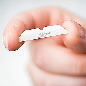 Slice 10408 Replacement Blade, Ceramic, Finger Friendly, Pointed Tip for Intricate Cuts and Thin Materials, Lasts 11x Longer than Metal
