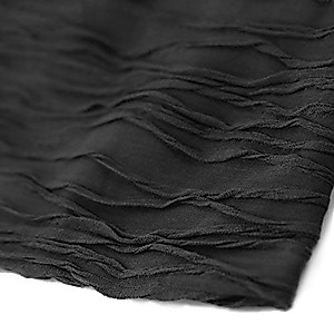The Hat Depot 200h2800 Premium Quality Baggy Wrinkled Slouchy Beanie (1. 2800 - BLACK)