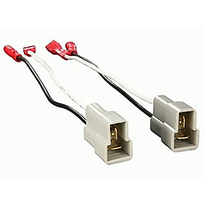 Carxtc Speaker Connection Plugs for Replacing Factory Front Door 5.25 Inch Speakers. Fits Nissan Hardbody Pickup 1986-1993