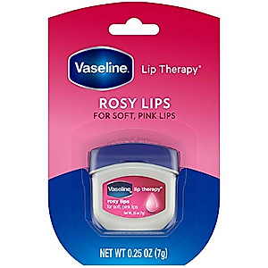 Vaseline Lip Therapy Lip Balm Mini, Rosy, 0.25 oz