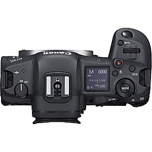 Canon EOS R5 Full Frame Mirrorless Camera with RF 24-105mm & RF 50mm F/1.8 Lens Bundle + Canon EOS R Mount Adapter + 128GB Memory Card + Accessories Including 2X Extra Batteries, Case and Tripod