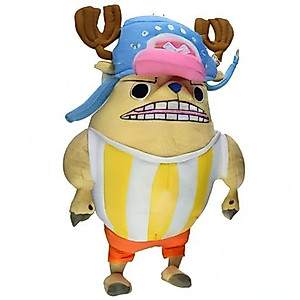 GE Animation GE-52712 One Piece 15" Tony Tony Chopper Kung Fu Point Stuffed Plush