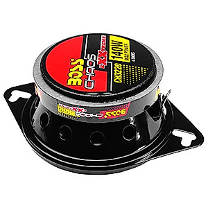 BOSS Audio Systems CH3220 Car Speakers - 140 Watts of Power Per Pair and 70 Watts Each, 3.5 Inch, Full Range, 2 Way, Sold in Pairs, Easy Mounting
