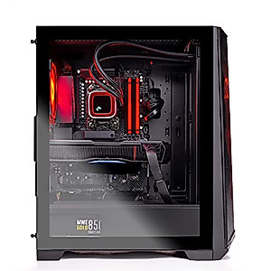 Skytech Chronos Gaming PC Desktop – Intel Core i7 13700K 3.4 GHz, NVIDIA RTX 4070, 1TB NVME SSD, 32GB DDR5 RAM RGB, 750W Gold PSU, 360mm AIO, 11AC Wi-Fi, Windows 11 Home 64-bit,Black