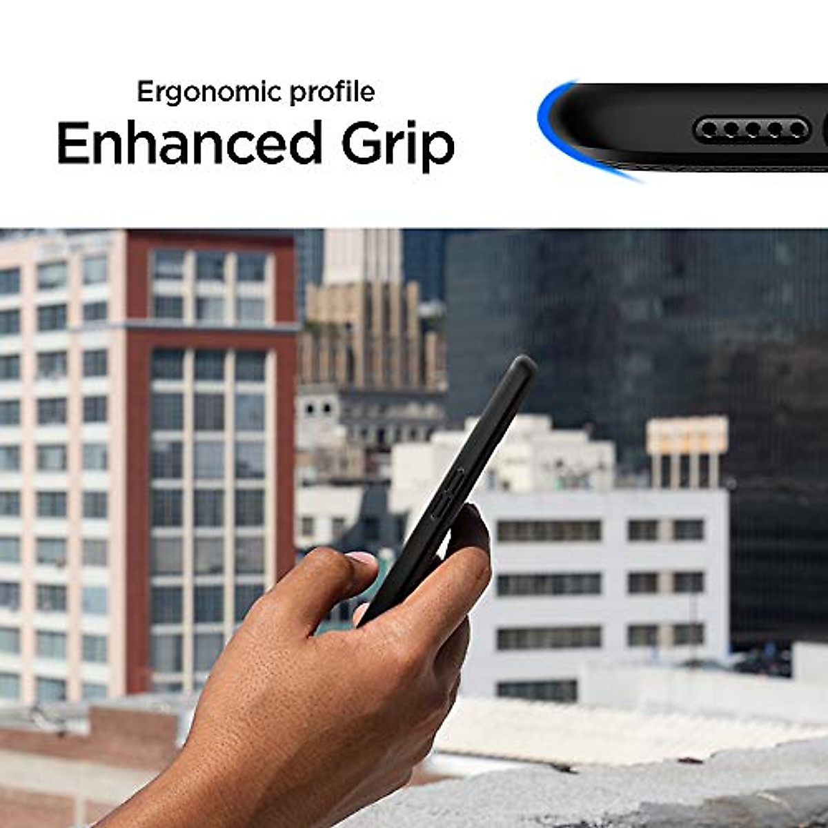 Spigen Liquid Air Designed for OnePlus 6T Case (2018) - Black